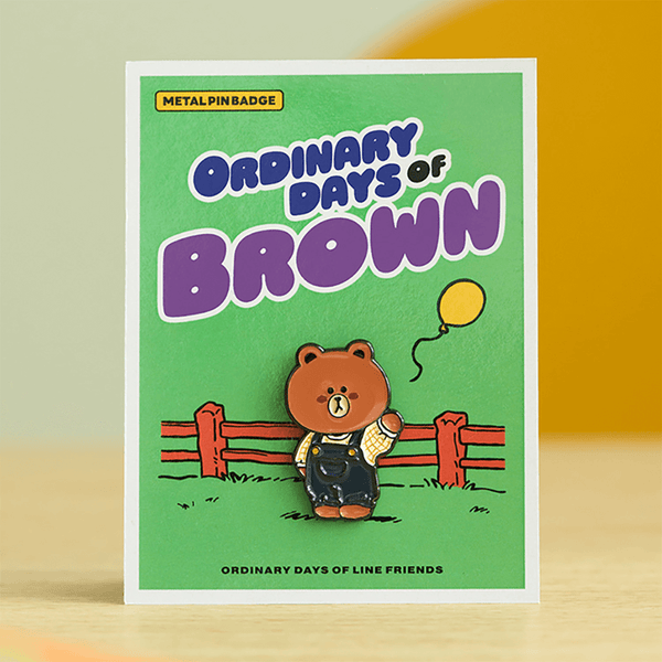 LINE FRIENDS Ordinary Days Badge Set – LINE FRIENDS_US