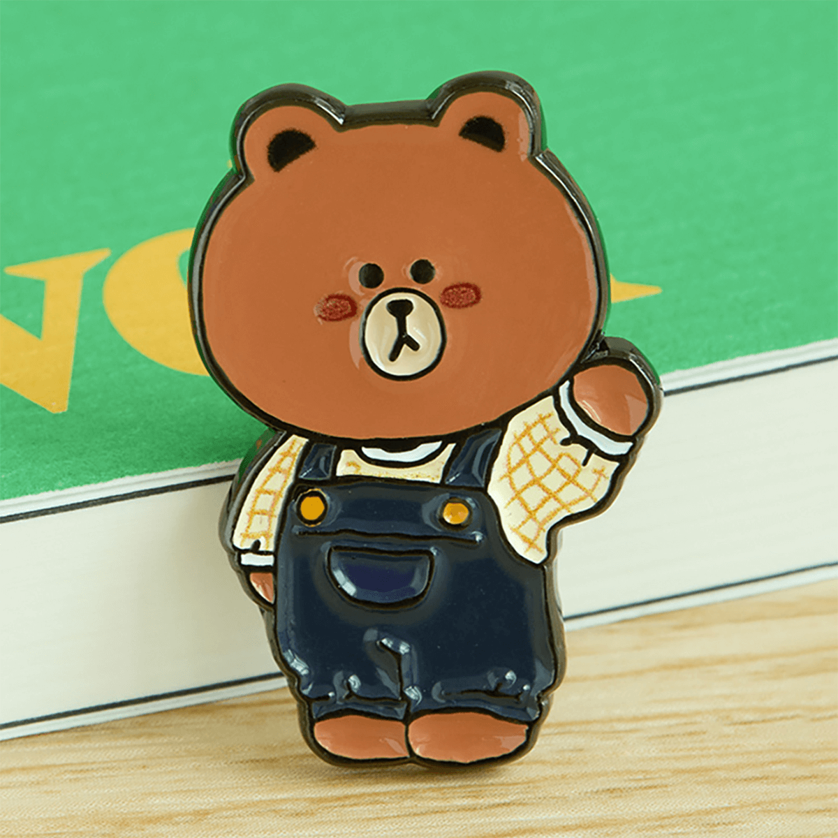 line bear sticker