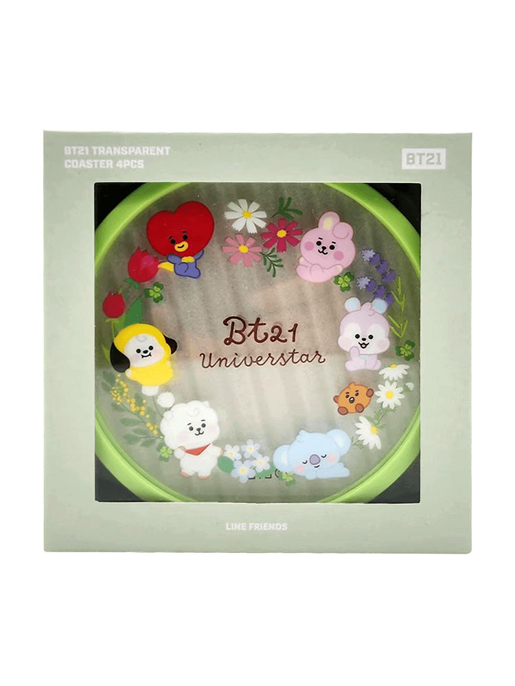 BT21 Coaster Set (4 pcs) – LINE FRIENDS_US