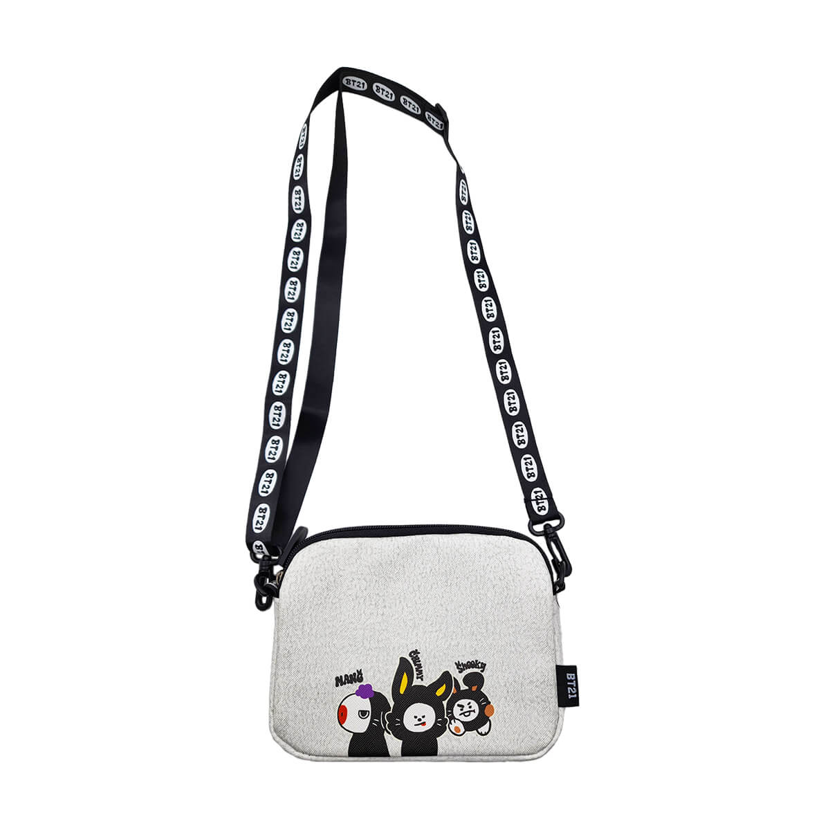 BT21 CHIMMY, MANG, & SHOOKY Rabbit Mini Crossbody Pouch – LINE FRIENDS_US