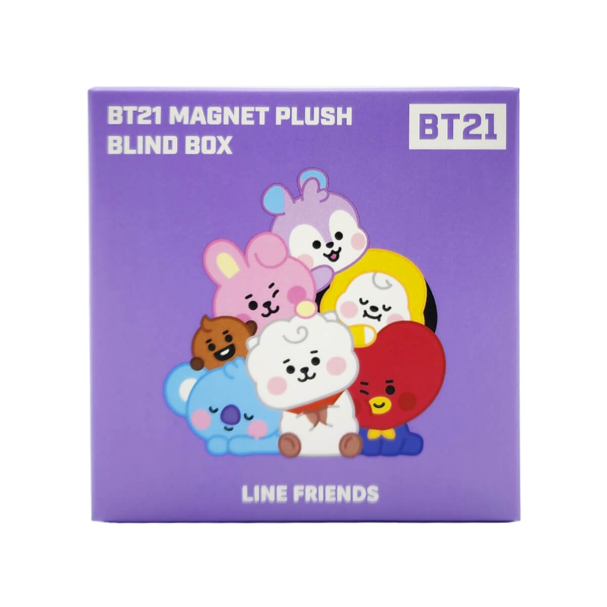 BT21 Plush Face Magnet Blind Box – LINE FRIENDS_US