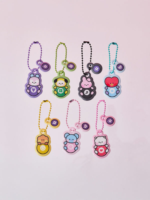 BT21 minini Lucky Gatcha PVC Random Keyring – LINE FRIENDS_US