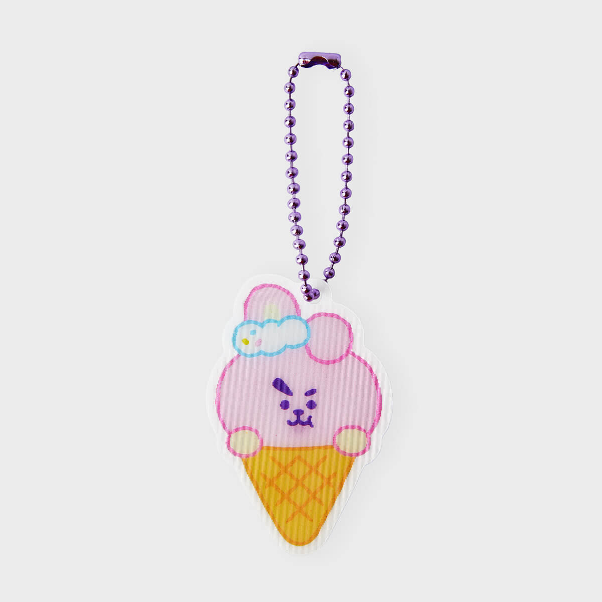 BT21 COOKY On the Cloud Lenticular Keychain – LINE FRIENDS_US