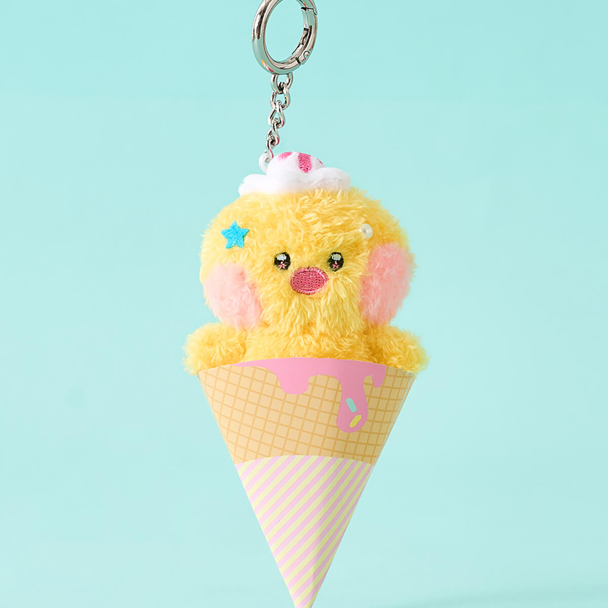 LINE FRIENDS mini minini selini Ice Cream Keyring – LINE FRIENDS_US