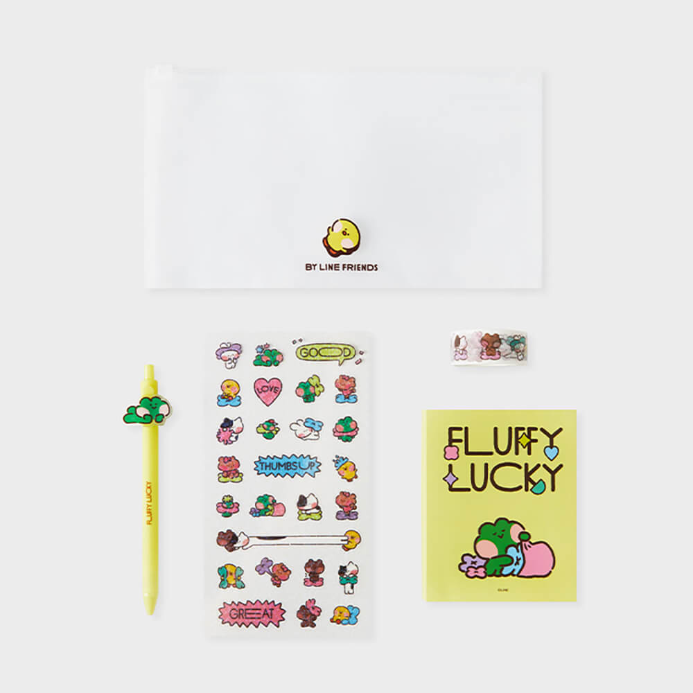 LINE FRIENDS minini 2024 Season's Greetings Stationary Kit – LINE ...