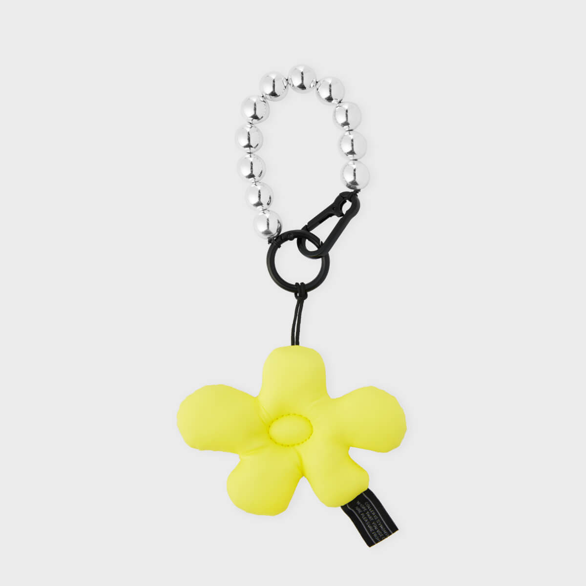 COLLER Padded Melting Flower Keyring Yellow – LINE FRIENDS_US