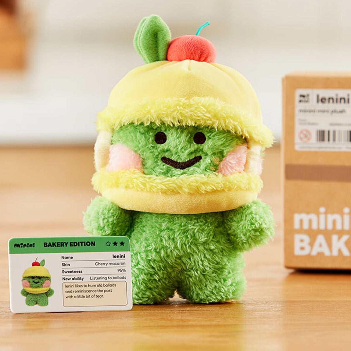 LINE FRIENDS lenini Bakery Standing Doll – LINE FRIENDS_US